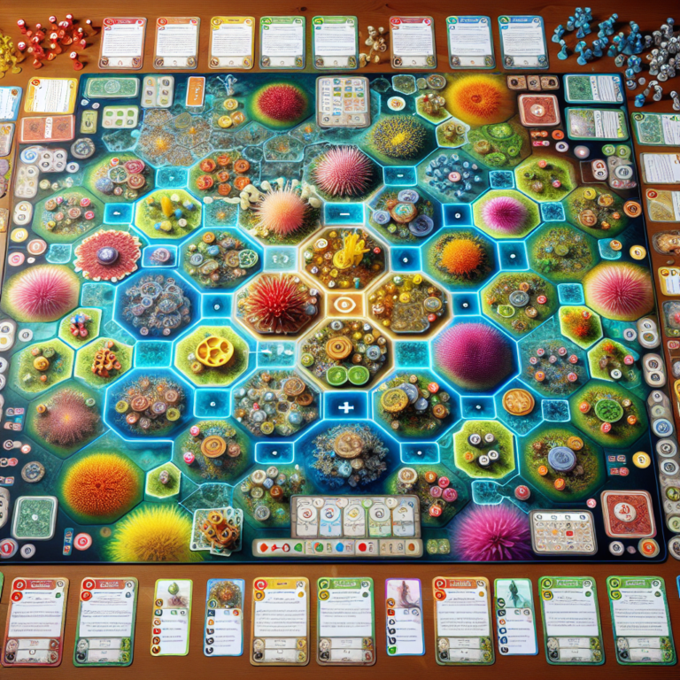 Mycelium: Conquer the Fungal World Board Game – Amhuru