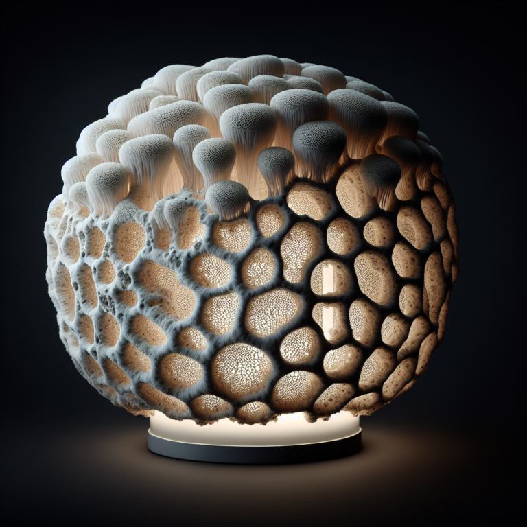 The Glowing Art of Mycelium Lamp – Amhuru