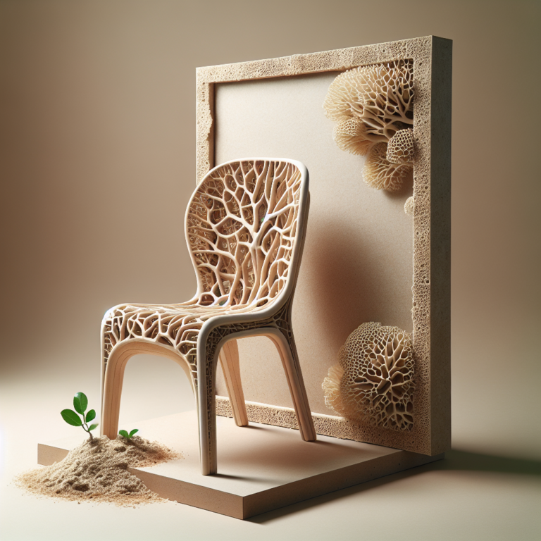 The Innovation of the Mycelium Chair – Amhuru